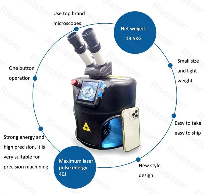 Nová bodová laserová svářečka MagicBox :: Riselaser